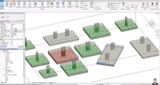 Reinforcement modeling in combined footing with Revit - Revit news