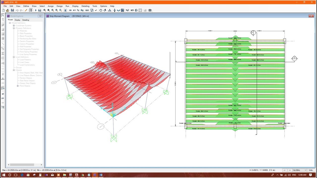 Ribbed Slab Design In Safe Part 2 Revit News