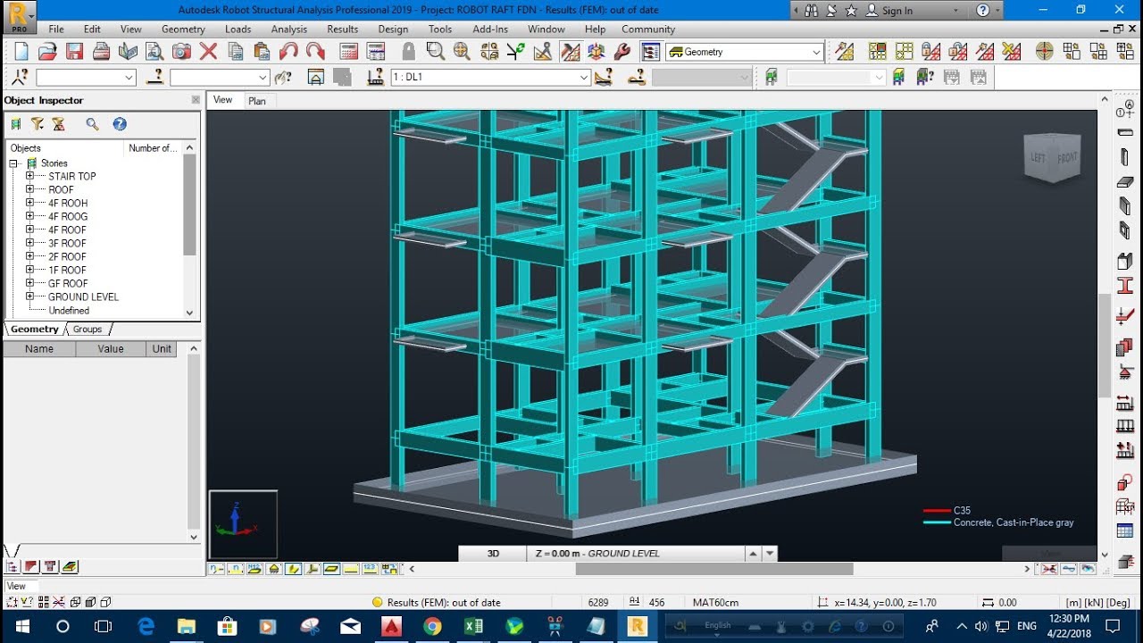 MAT/RAFT FOUNDATION DESIGN IN ROBOT STRUCTURAL ANALYSIS 2019-PART1 ... MAT/RAFT FOUNDATION DESIGN IN ROBOT STRUCTURAL ANALYSIS 2019-PART1 ...