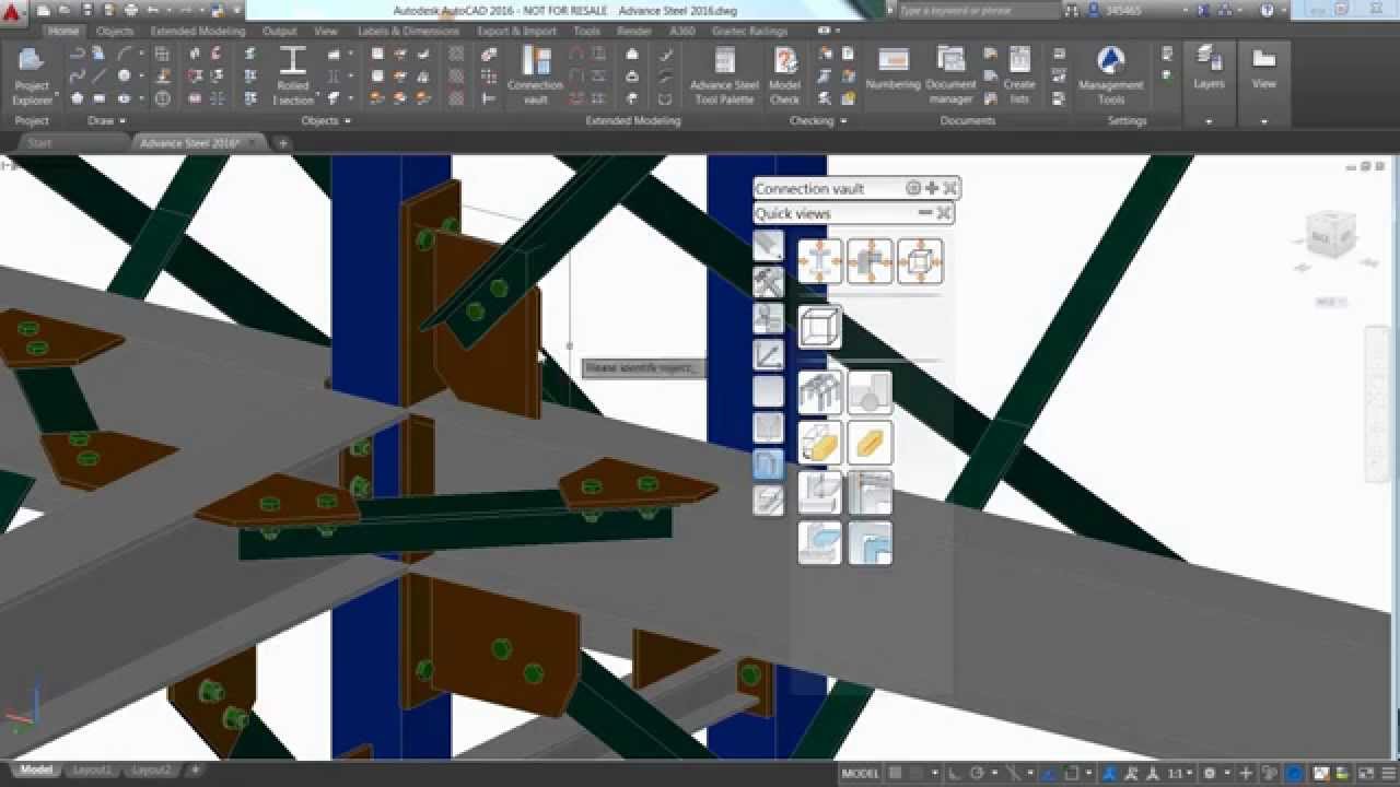 Autodesk Advance Steel in 3 minutes - Revit news