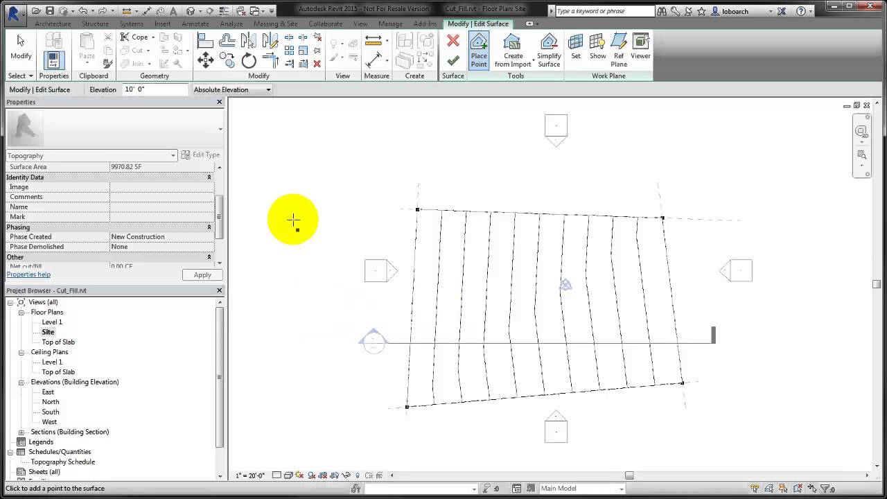 Calculate Cut and Fill Volumes - Revit news Calculate Cut and Fill Volumes - Revit news