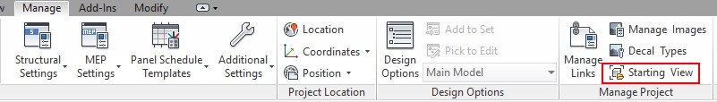 Revit Starting View – What you see First! – Revit news