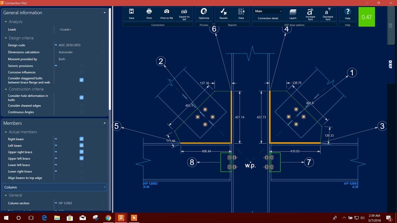 BRACING CONNECTION DESIGN IN RAM CONNECTION V12 - Revit news