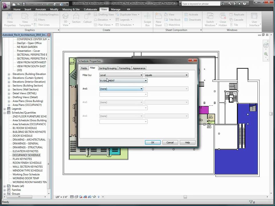 Autodesk Revit Architecture 2010 Schedules - Revit news Autodesk Revit Architecture 2010 Schedules - Revit news