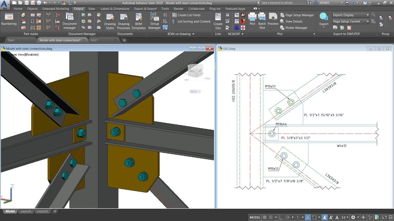 Advance steel vs autocad structural detailing - testingvica