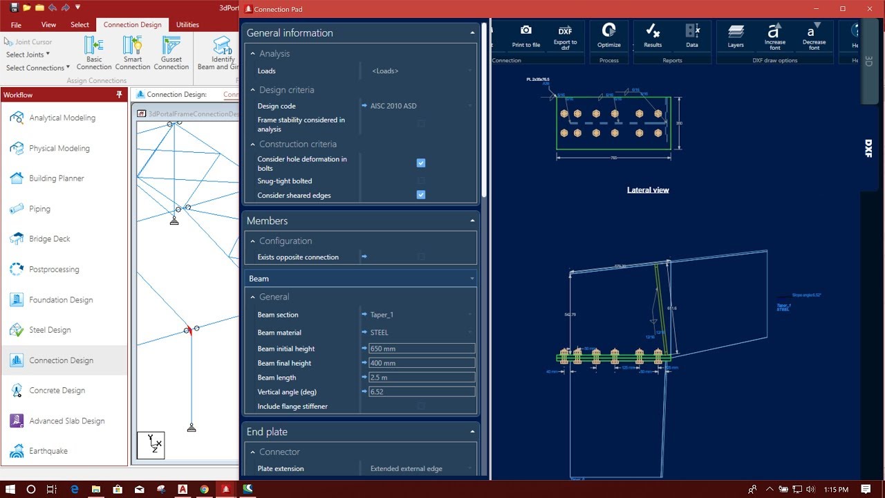 CONNECTION DESIGN IN STAAD PRO RAM CONNECTION - Revit news