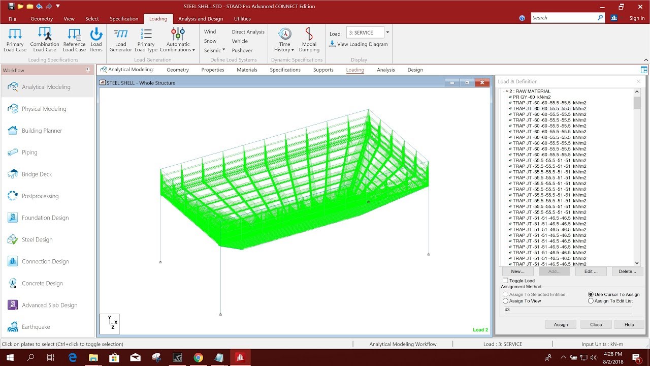 Steel Plate Thickness Design for Rectangular Steel Shell Type Structure ...