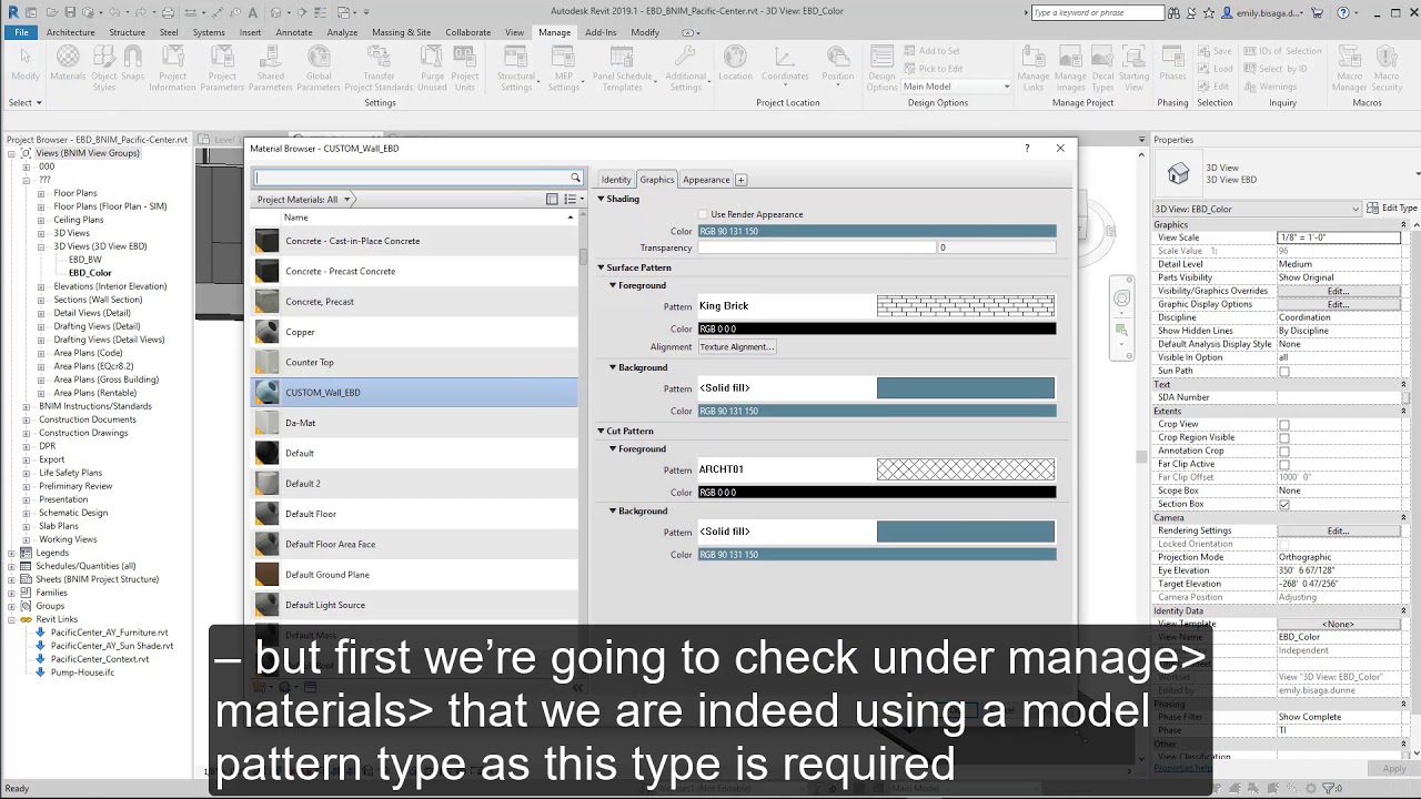 Revit 2019.1: Move Pattern on Top of Wall - Revit news