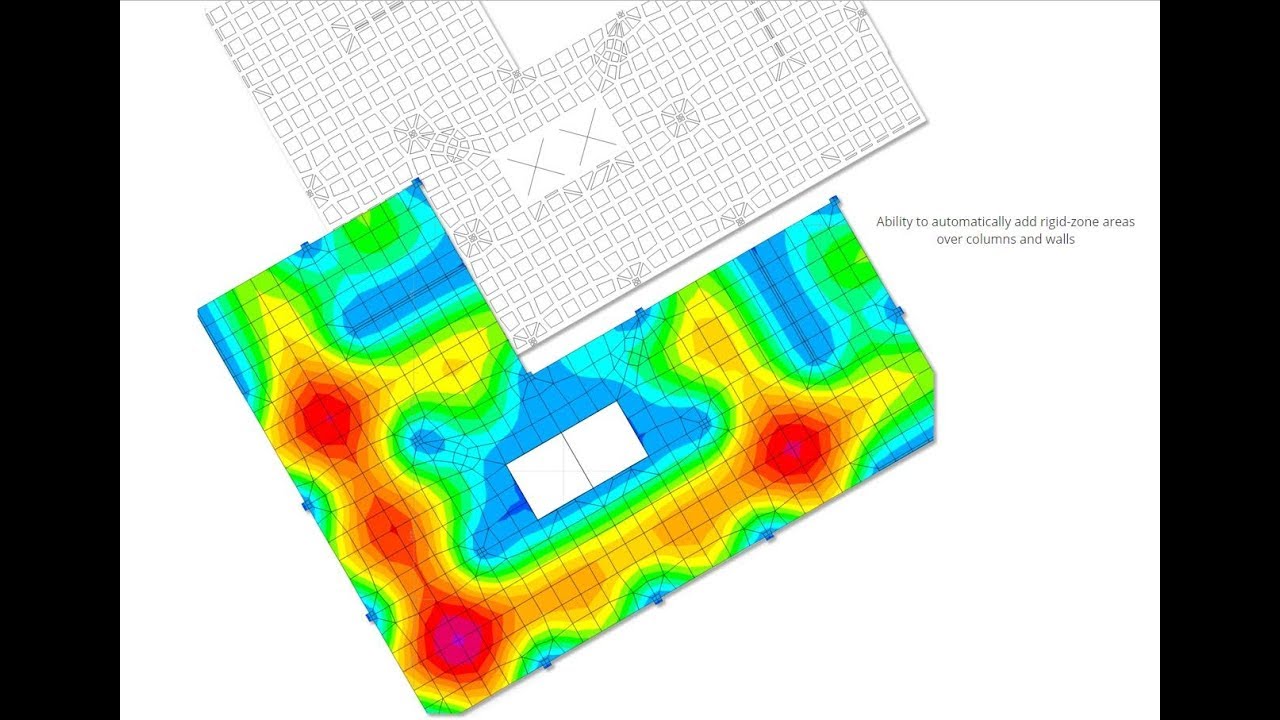 AUTOMATIC RIGID-ZONE AREAS OVER COLUMN & WALL IN ETABS V17 - Revit news