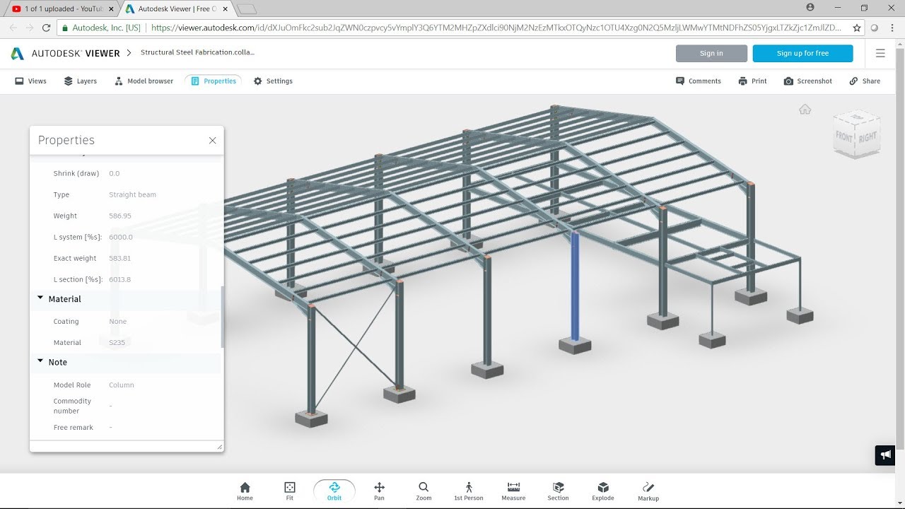 12 – Advance Steel 2019 – Shared Views - Revit news