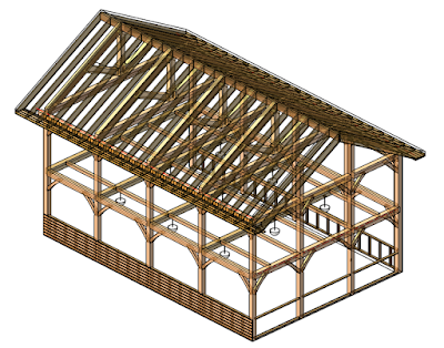 Wood Framing Oak – Heavy Timber Framing – Revit news