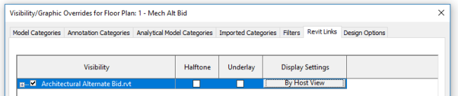 Revit Design Options In Linked Files Revit News