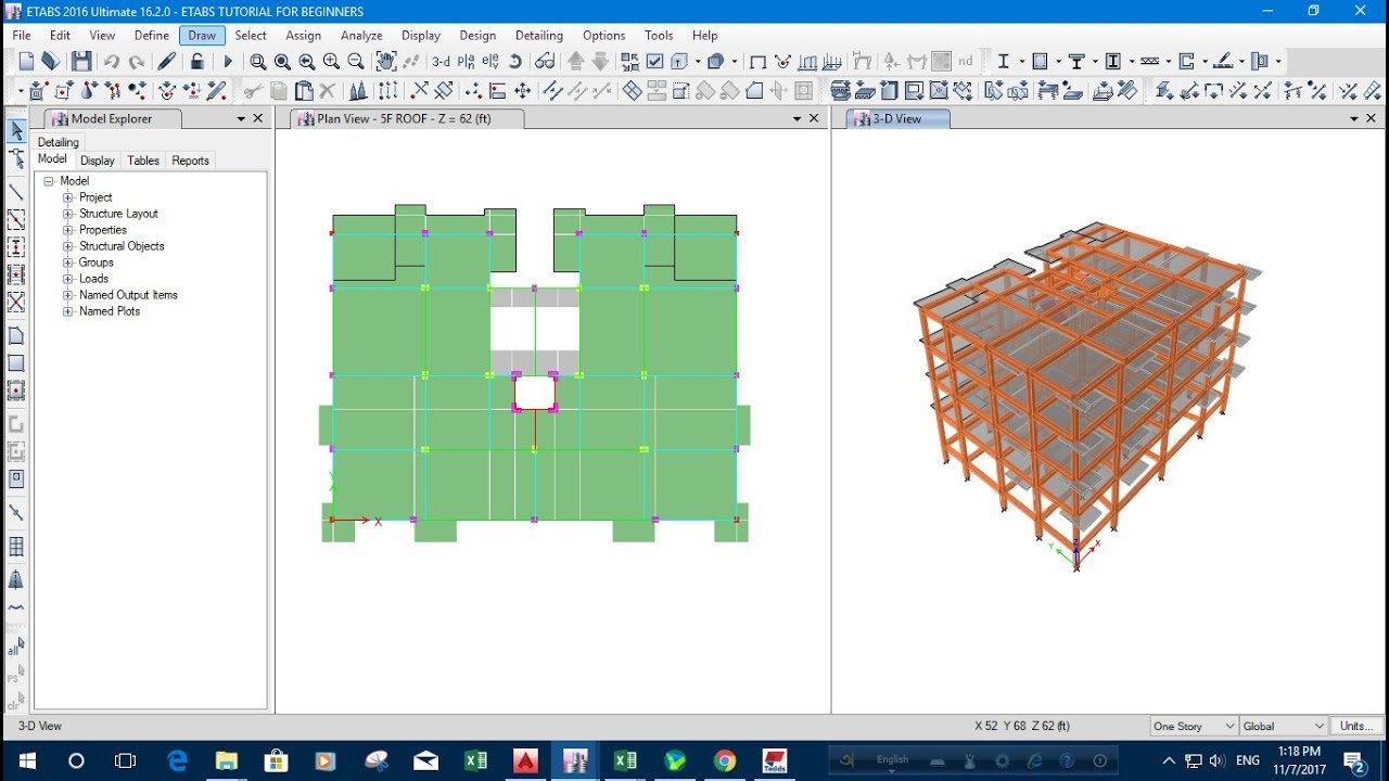 ETABS FULL COURSE FOR BEGINNERS-PART 5a - Revit news