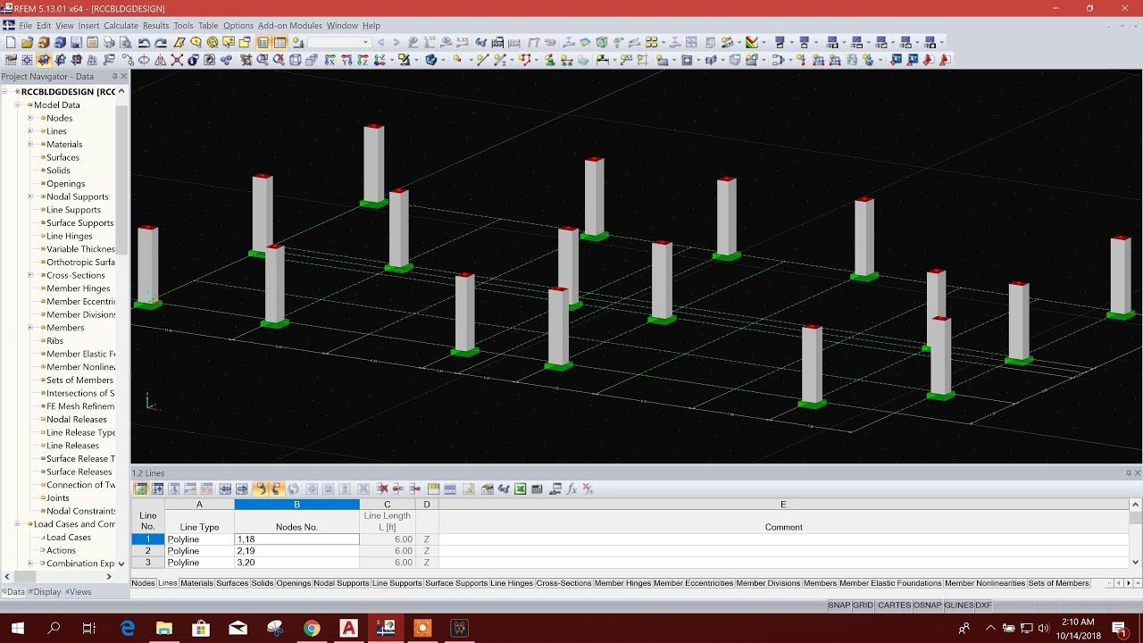 MODELING COLUMNS & SUPPORTS IN DLUBAL RFEM - Revit news