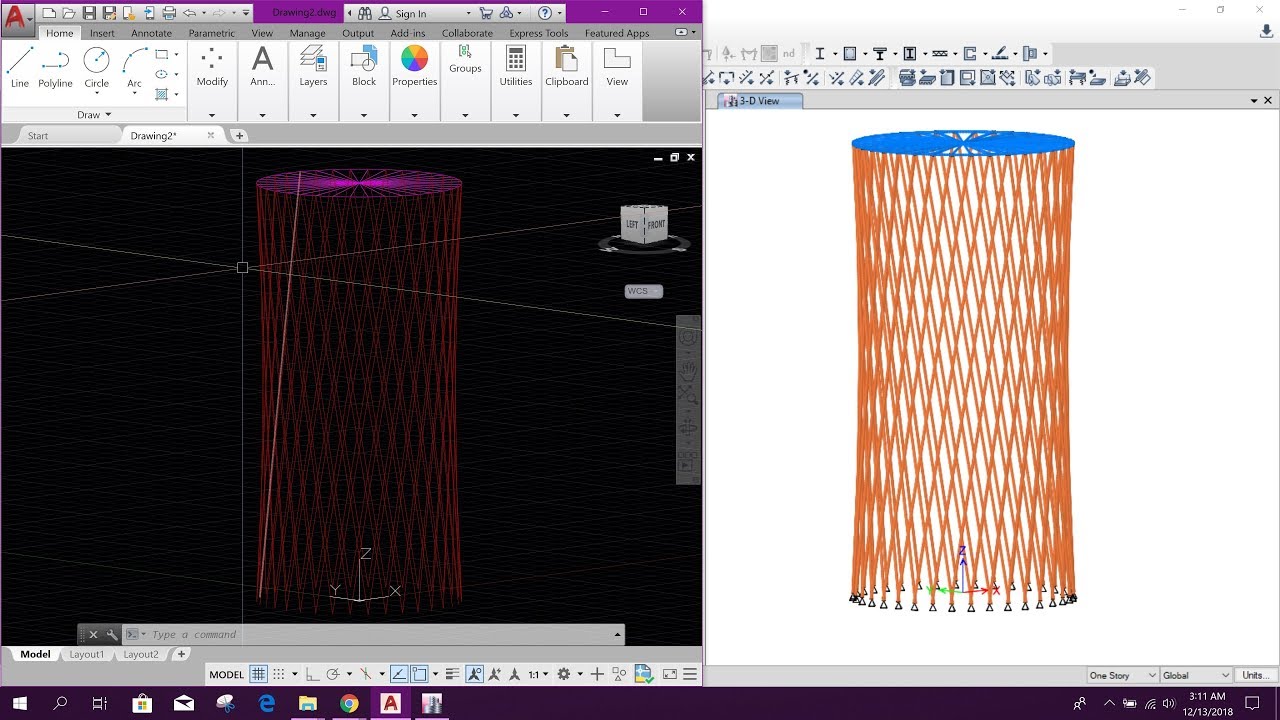 CREATE COMPLEX 3D MODEL IN AUTOCAD AND EXPORT TO ETABS - Revit news