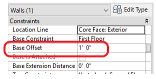 Component Elevation Changes with Wall Base Offset – Revit news