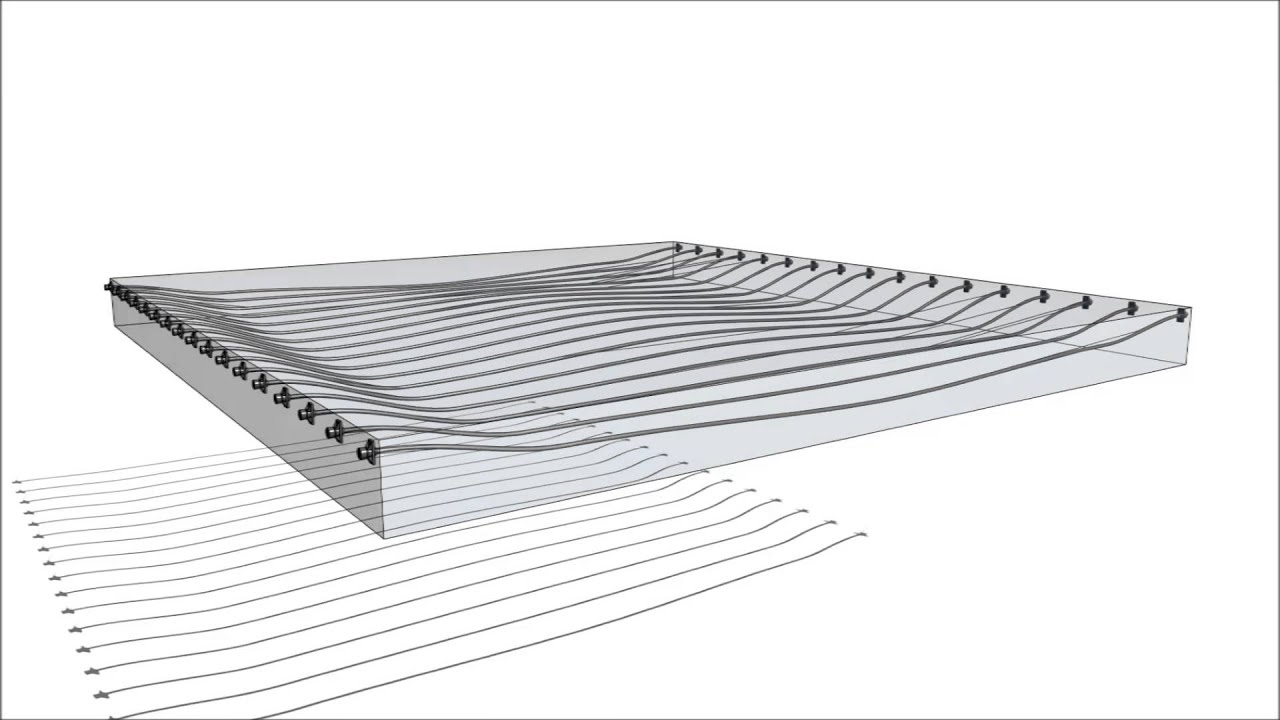 Post Tension Tendons Animated with trigonometric functions - Revit news