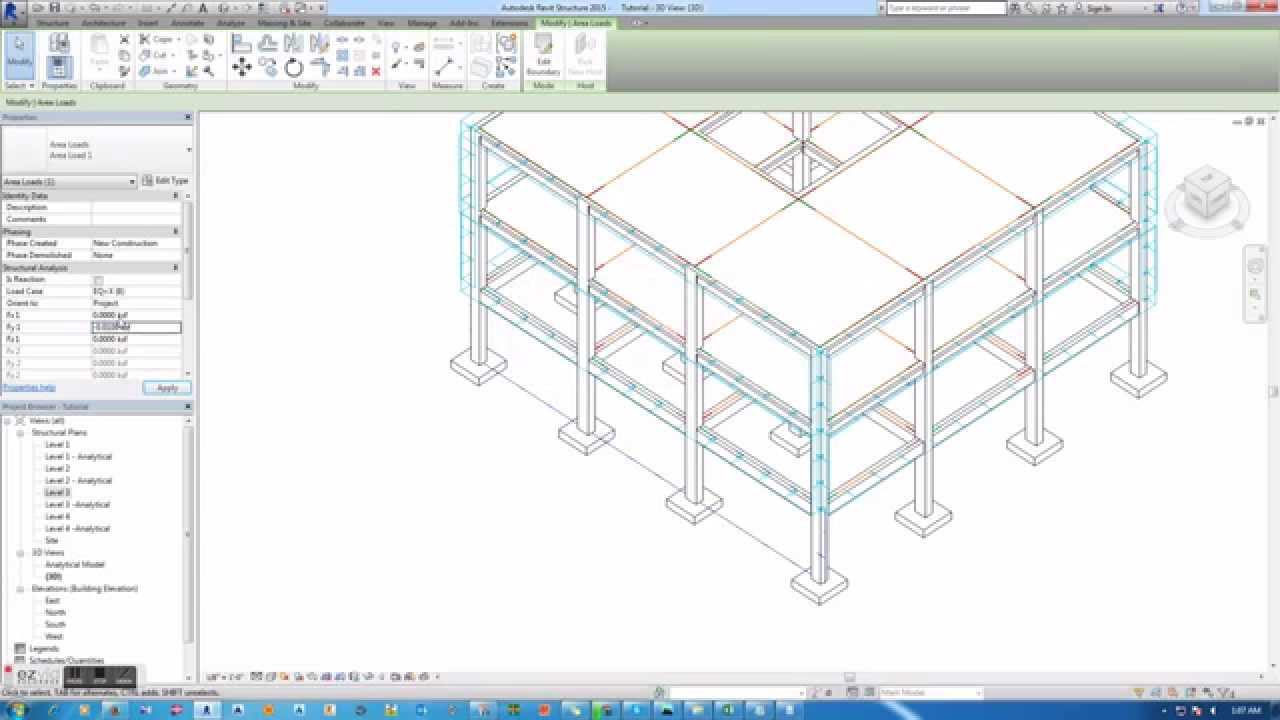 5. Applying Lateral Load -Earthquake Load (Seismic Load) in Revit ...