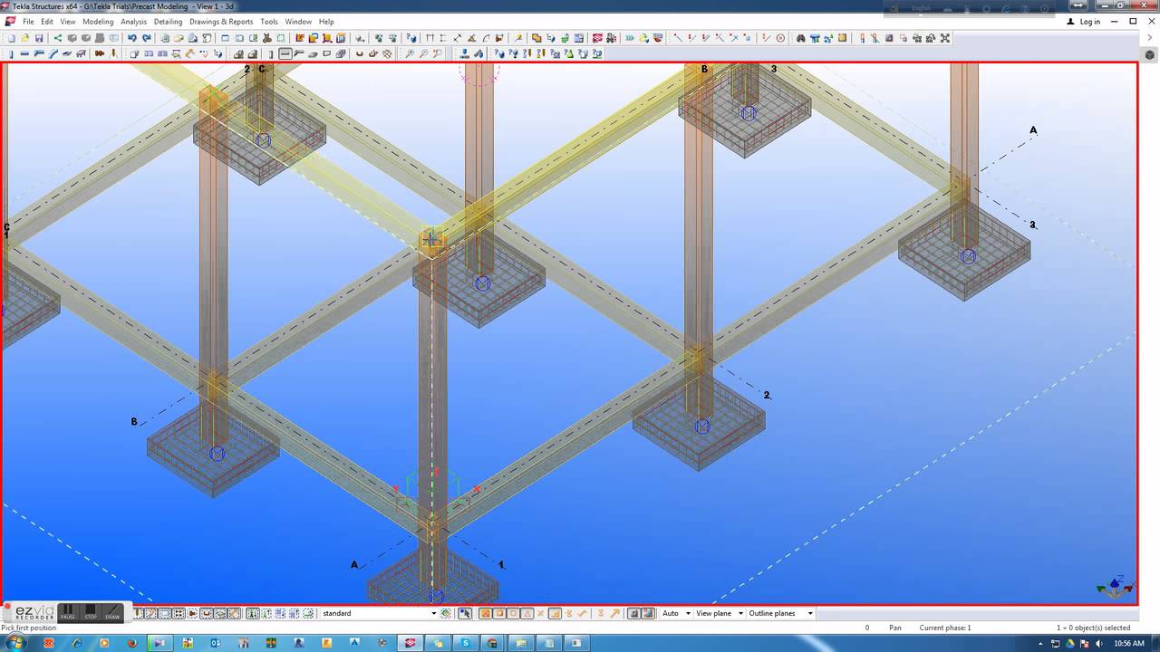 Precast Modeling & Detailing in Tekla Structures-Part1 of 2 - Revit news
