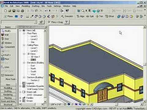 REVIT Sloped Flat Floor and Roof by Shape Handles - CADclips - Revit news