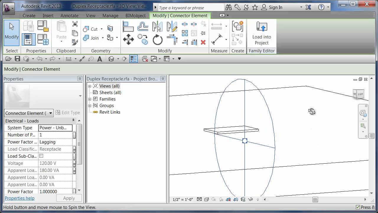 REVIT Duplex Receptacle Family Dissection - CADclips - Revit news