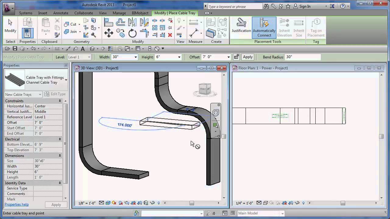 REVIT Cable Tray Tutorial and Tips - CADclips - Revit news