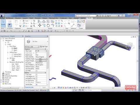 REVIT MEP 2016 Fabrication Parts Revealed - CADclip - Revit news