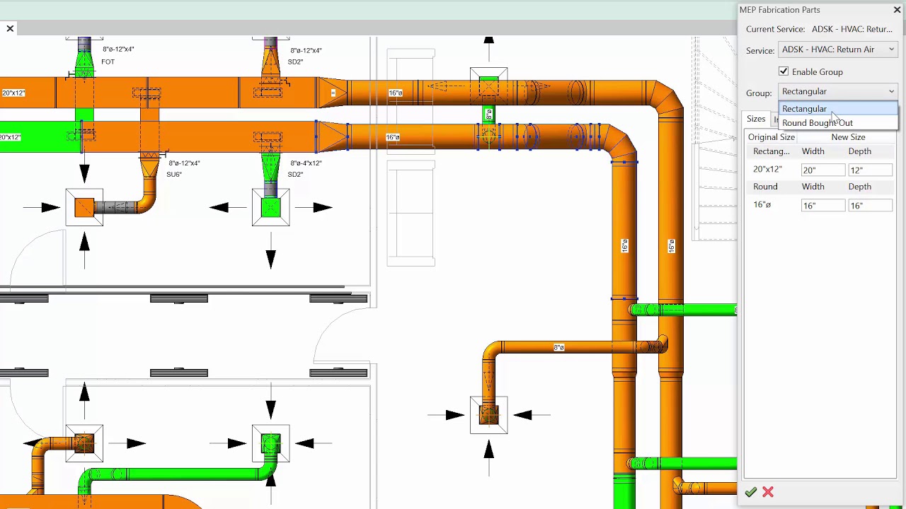 Revit 2020 Change Service Improvements Revit News