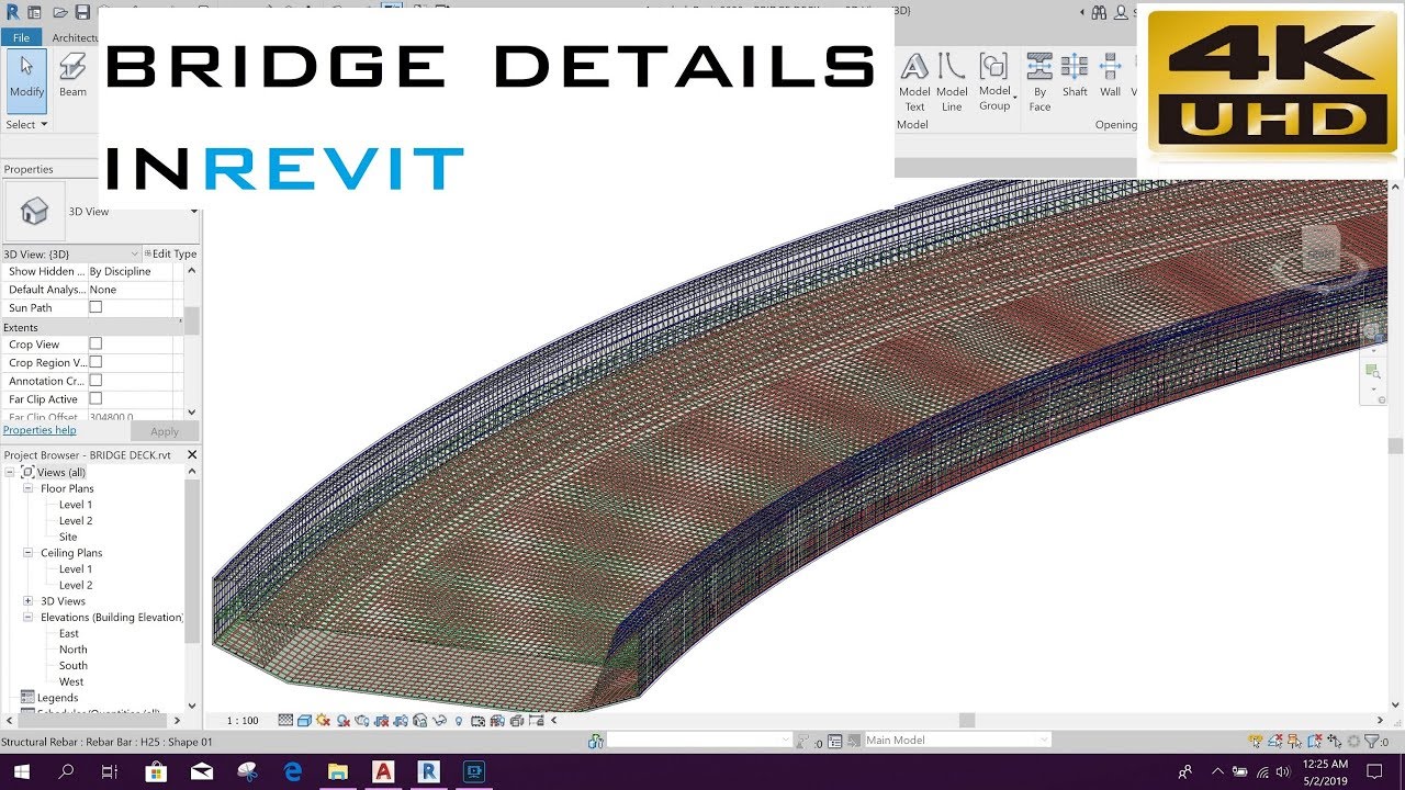 Curved Bridge Deck Detailing in Revit - Revit news