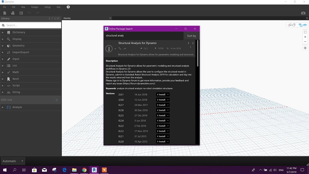 Revit 2020: Dynamo Package for Robot Structural Analysis - Revit news Revit 2020: Dynamo Package for Robot Structural Analysis - Revit news
