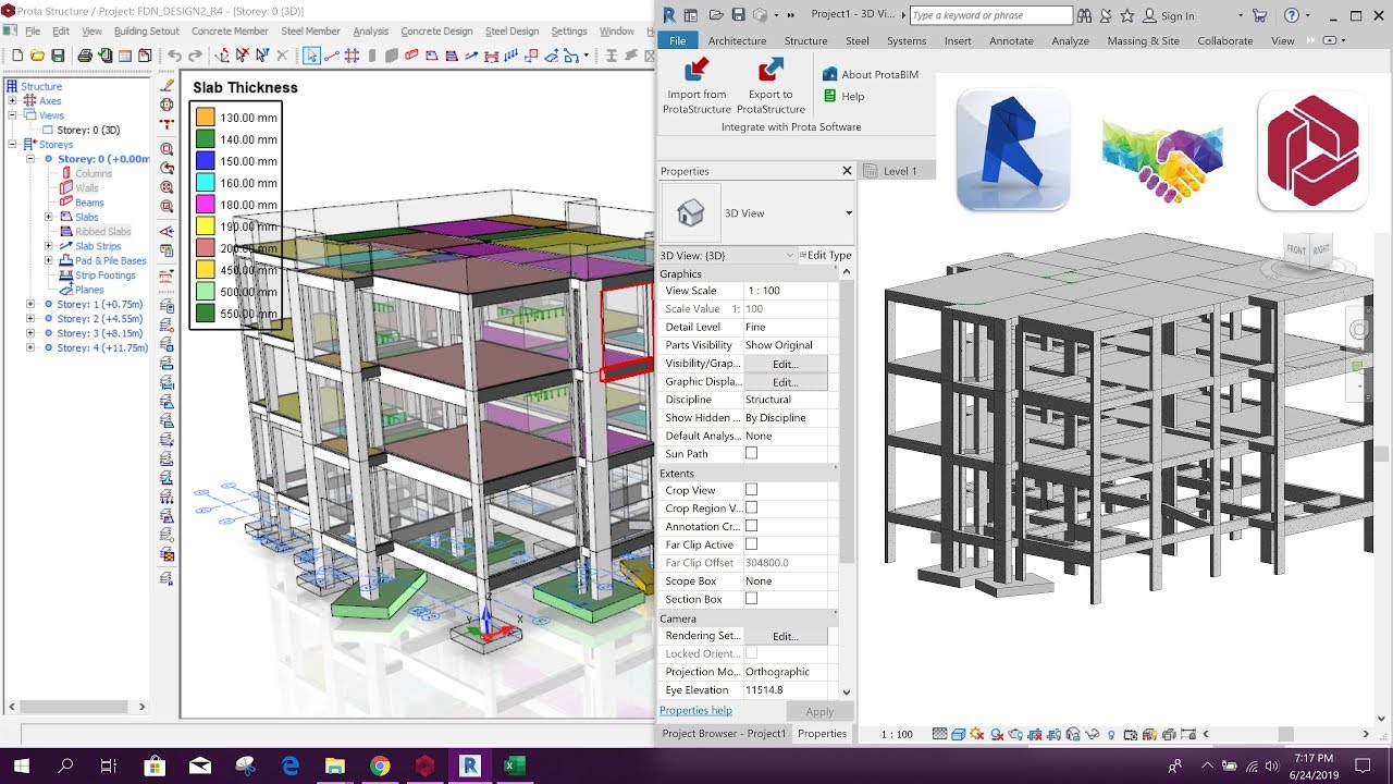 PROTA BIM - Model Export from Prota to Revit - Revit news