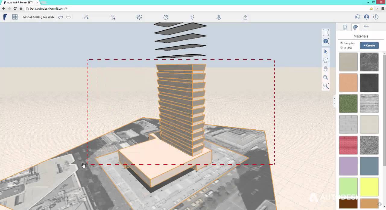 FormIt Web - Editing Your Model - Revit news