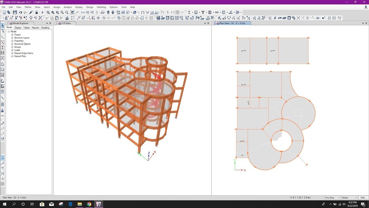 Advanced modeling in Etabs *Extraordinary Modeling in Details* - Revit news