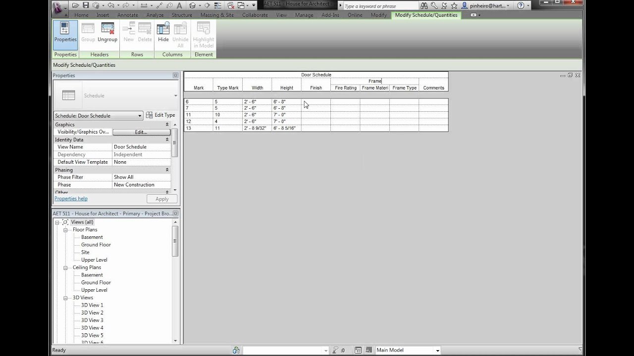 Revit Tutorial - Grouping Headers in Schedules - The Revit Kid - Revit news Revit Tutorial - Grouping Headers in Schedules - The Revit Kid - Revit news