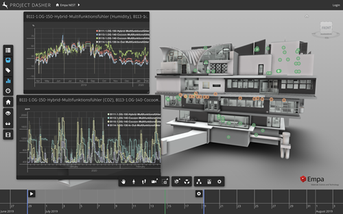 More data from the NEST building now available in Project Dasher - Revit news
