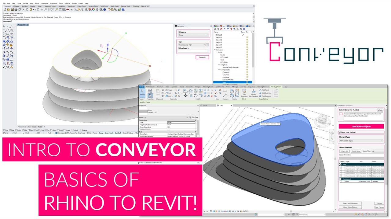 Conveyor Tutorial - General Introduction - Revit news Conveyor Tutorial - General Introduction - Revit news