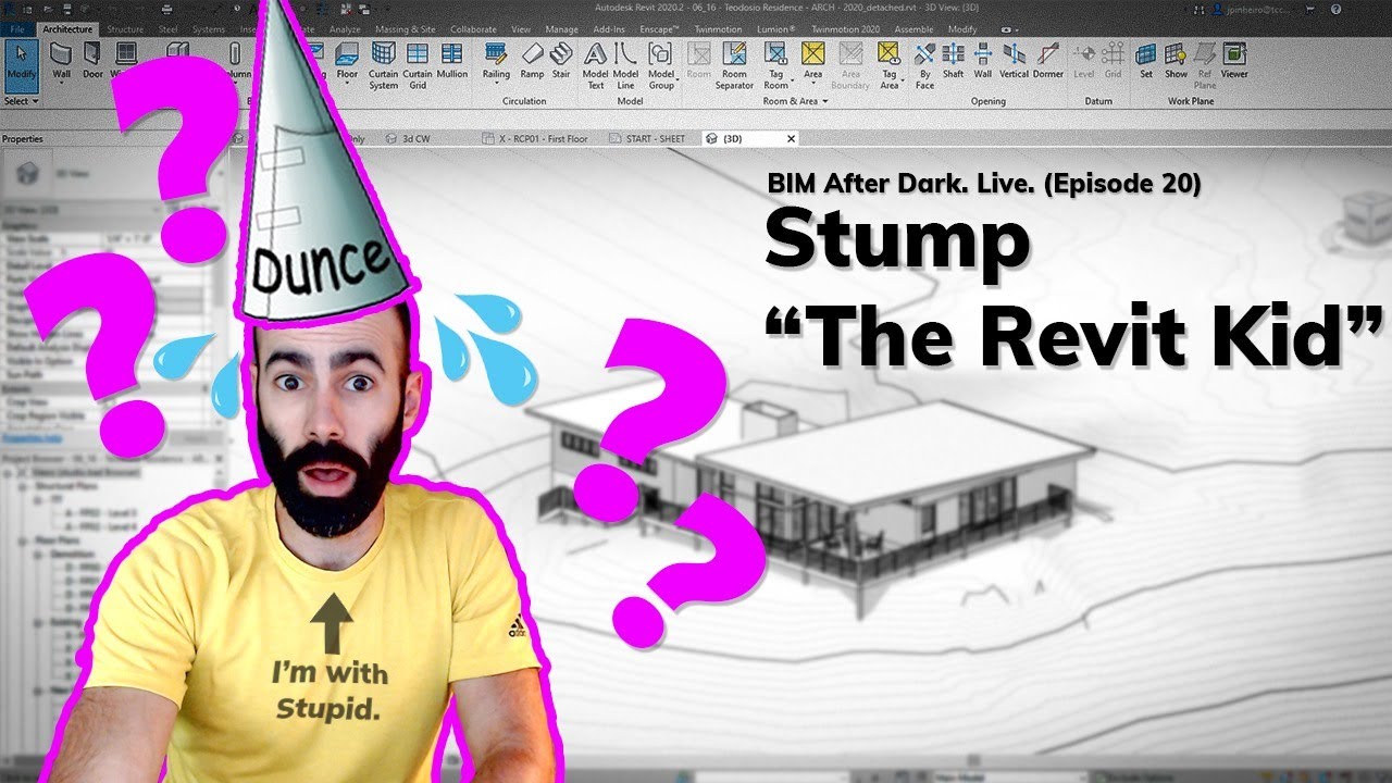 Stump the "Revit Kid" - Part 2 (BIM After Dark Live Double Header ...