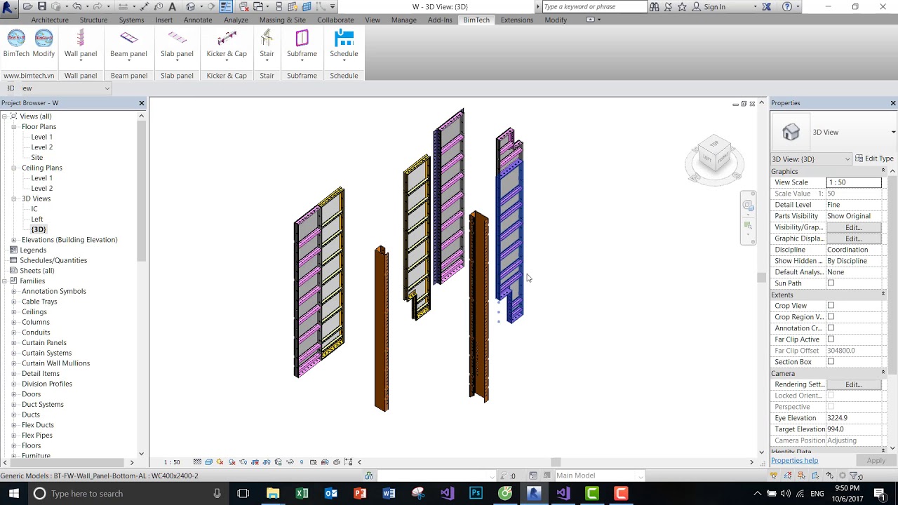 BimTech Demo - BIM Application For Formwork Design - Revit news