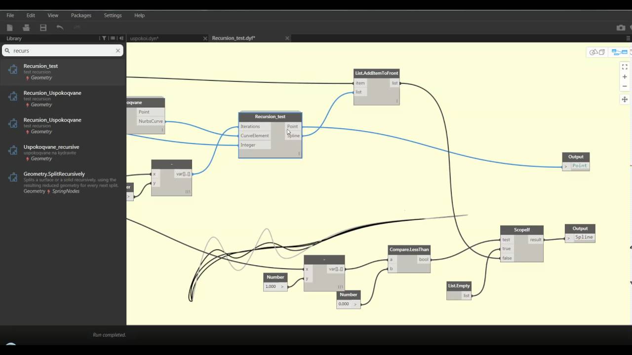Dynamo for Revit Recursion: Spline smoothing - Revit news Dynamo for Revit Recursion: Spline smoothing - Revit news