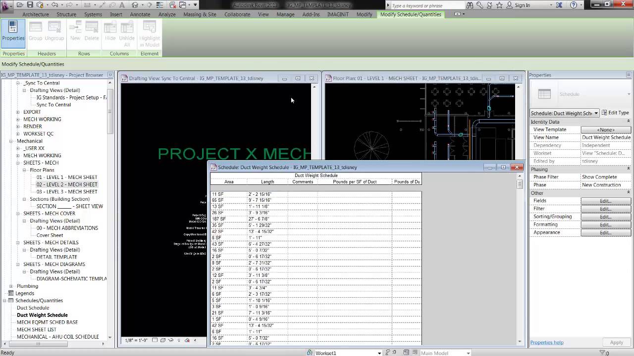 How to do Material Takeoffs for Ductwork in Revit MEP 2013 - Revit news