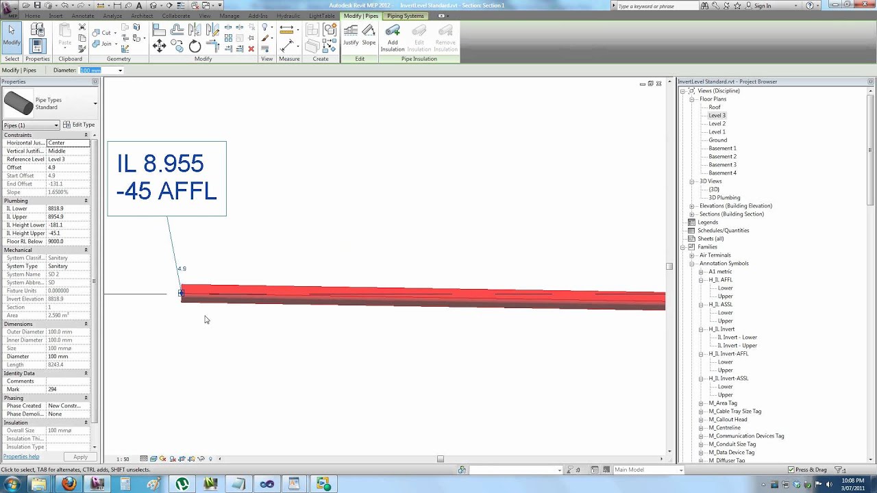 InvertLevel Demo - Revit news