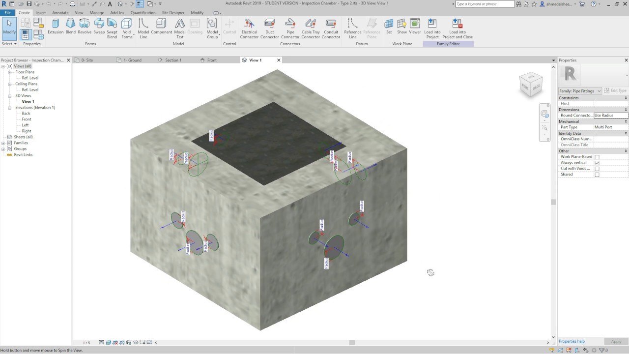 24- Inspection Chamber - Revit news