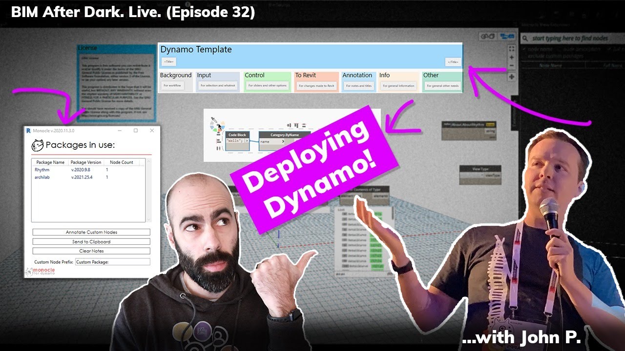 Tips for Deploying Dynamo Scripts (w/John P) - Revit news