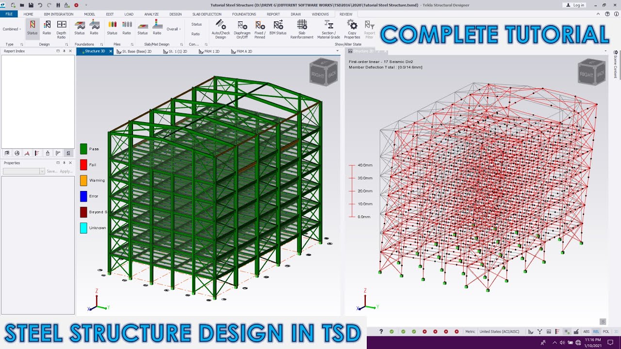 Complete Steel Structure Design in Tekla Structural Designer - Revit news Complete Steel Structure Design in Tekla Structural Designer - Revit news