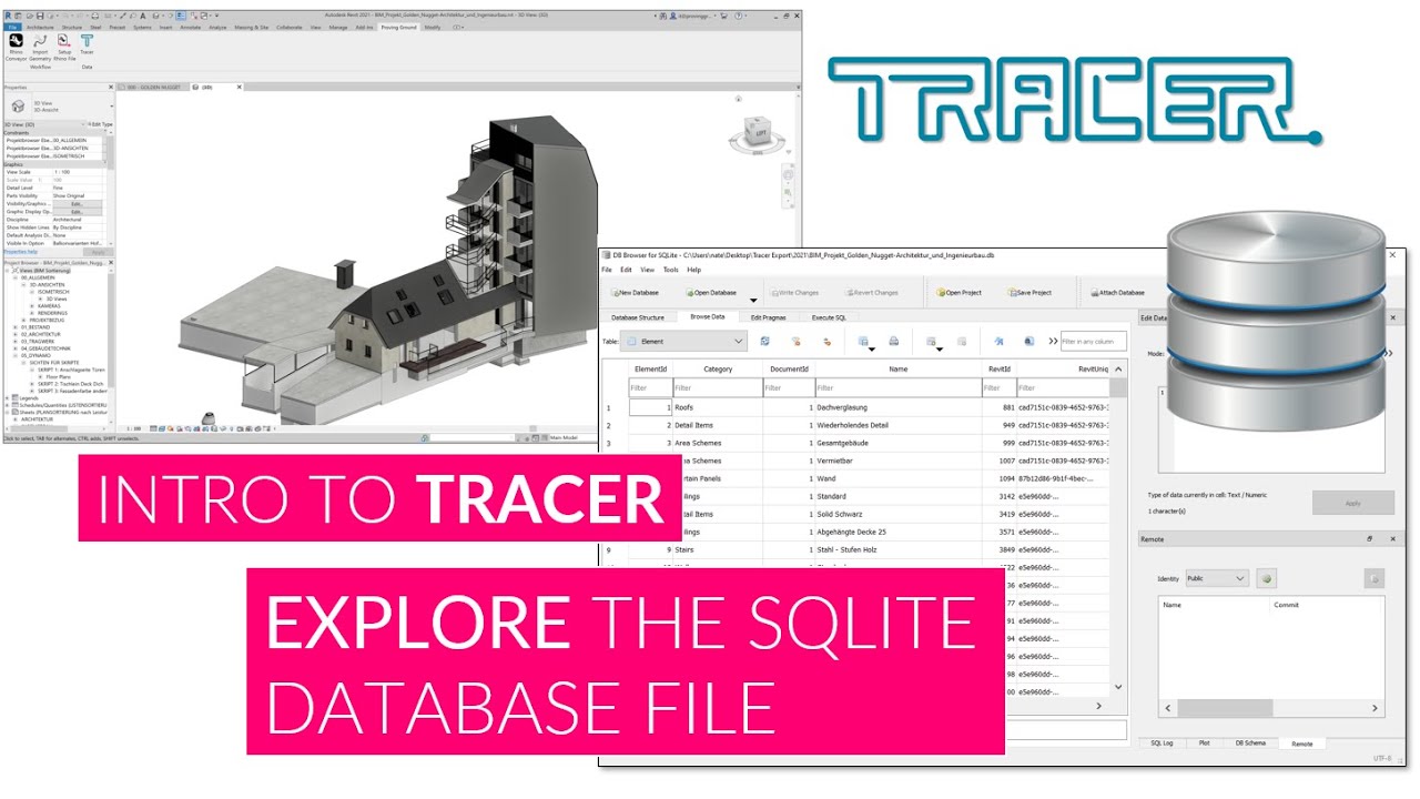Intro to Tracer - Exploring Harvested Revit Data in SQLite - Revit news