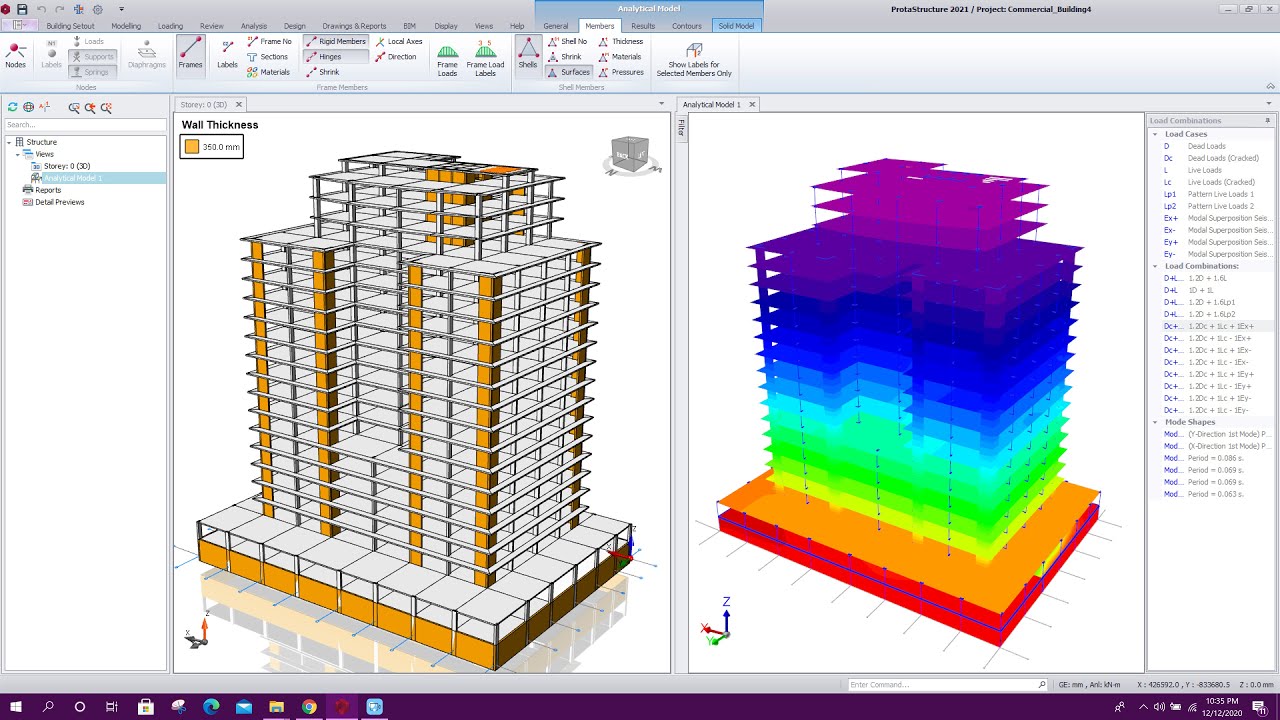 Commercial Building Design Course | Part 5 | Prota Structure 2021 ...
