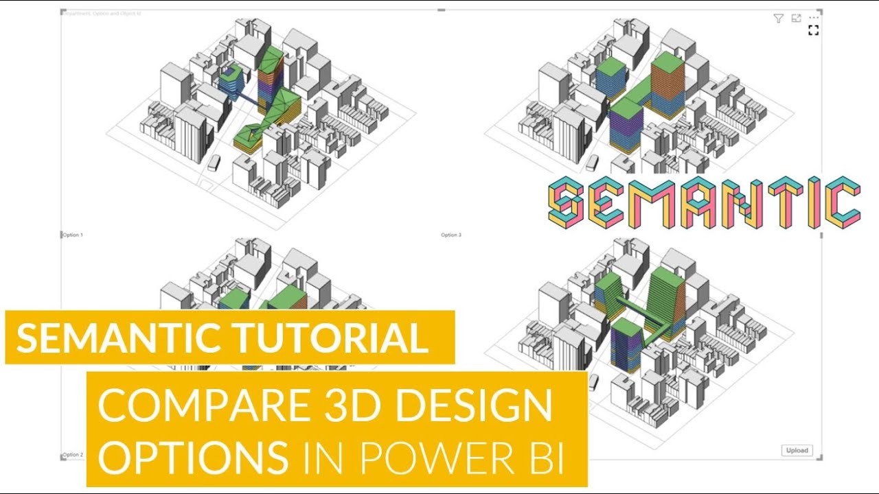 Semantic Tutorial - Comparing 3D Rhino Design Options in Power BI - Revit news