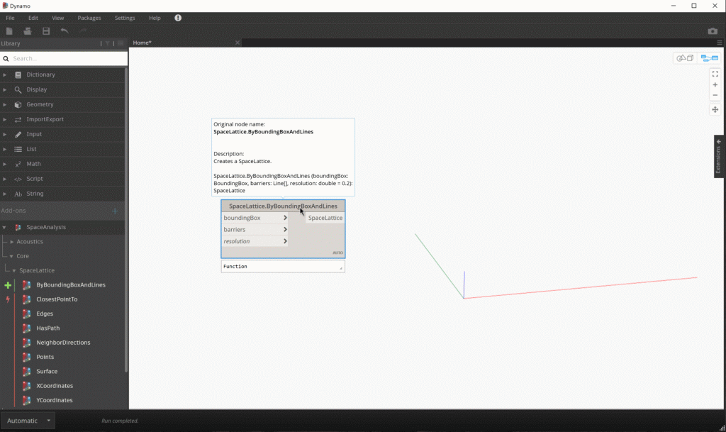Creating additional documentation for Space Analysis in Dynamo 2.11 - Revit news