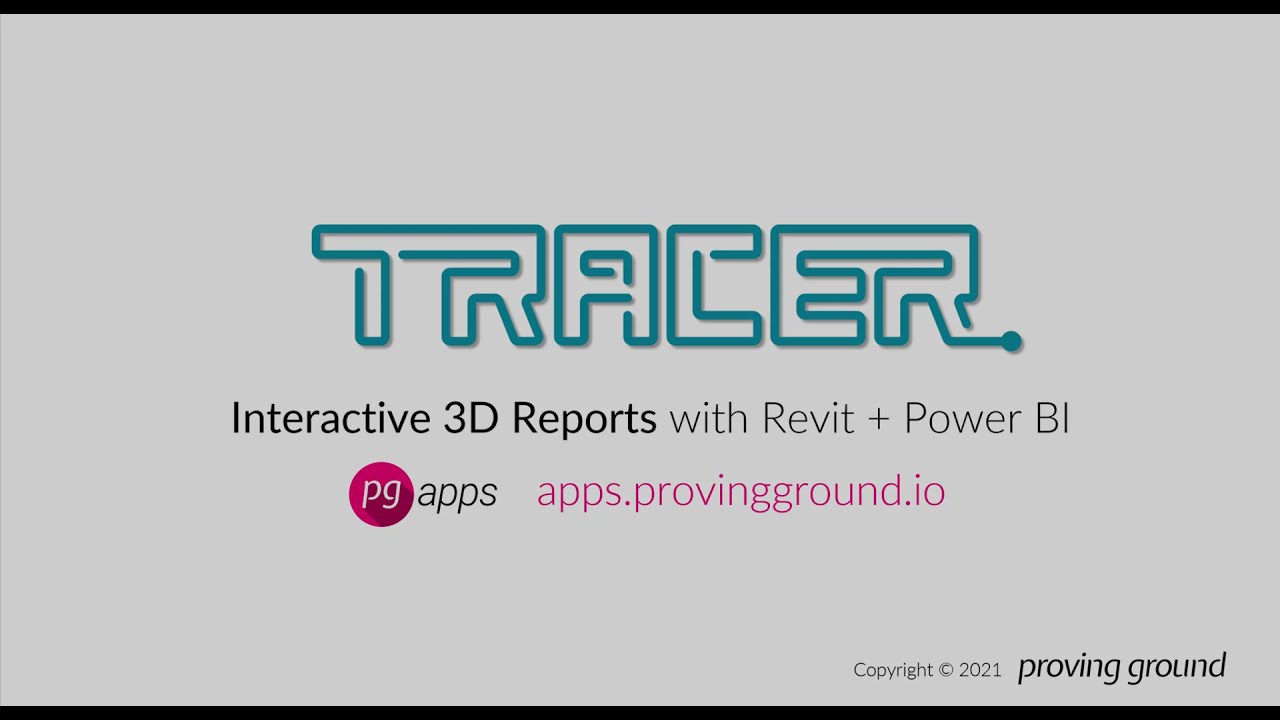 Tracer - Interactive 3D Reports with Revit and Power BI - Revit news