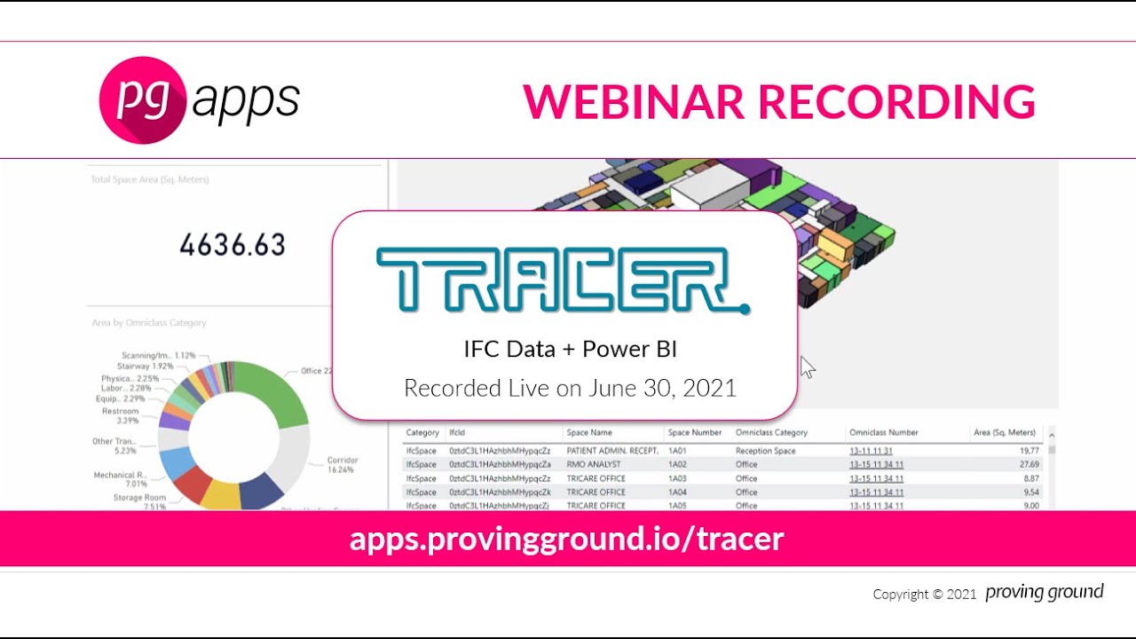 Tracer IFC and Power BI - Product Introduction Webinar (Recorded live on June 30, 2021) - Revit news